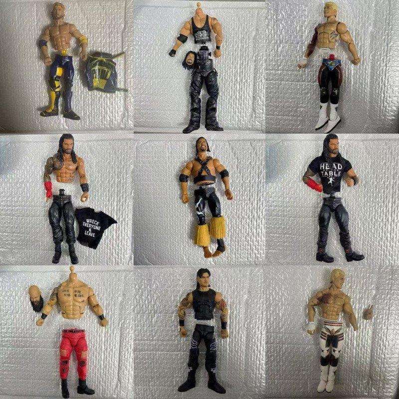 WWE Wrestler figures Action Figure Damaged Body 6-7inch Action Wrestler ...