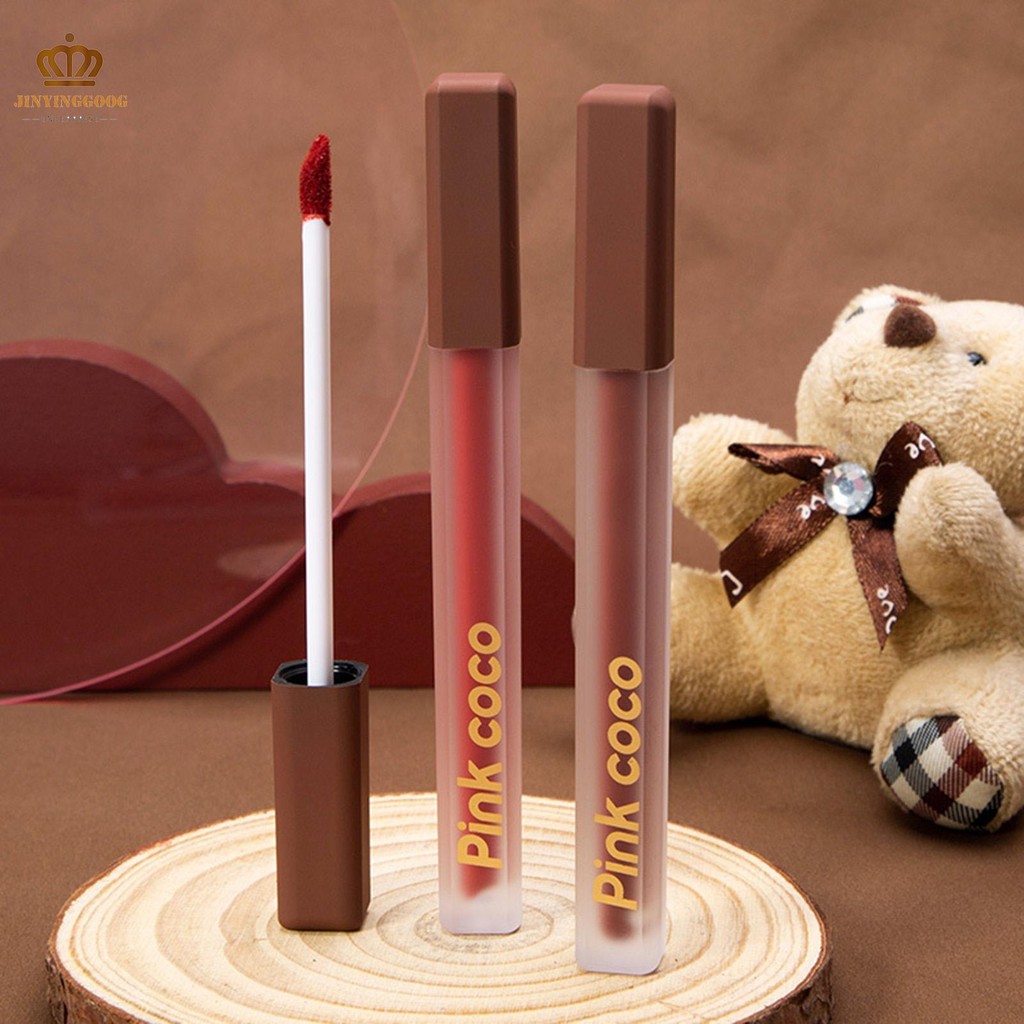 Smooth Matte Mud Soft Color Lipstick Waterproof Fine Texture Mist Lip ...