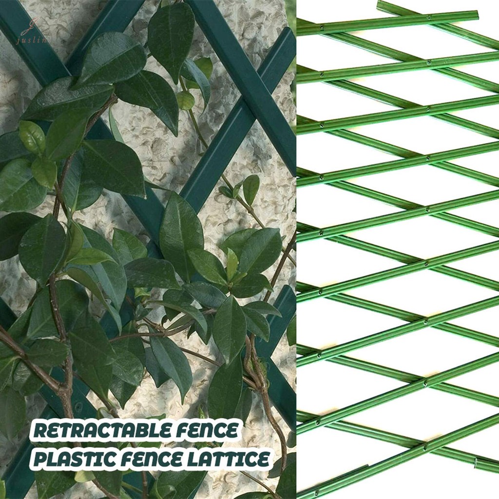 Hedge Lattice Trellis Wall Fence Free Retractable Trellis Outdoor ...