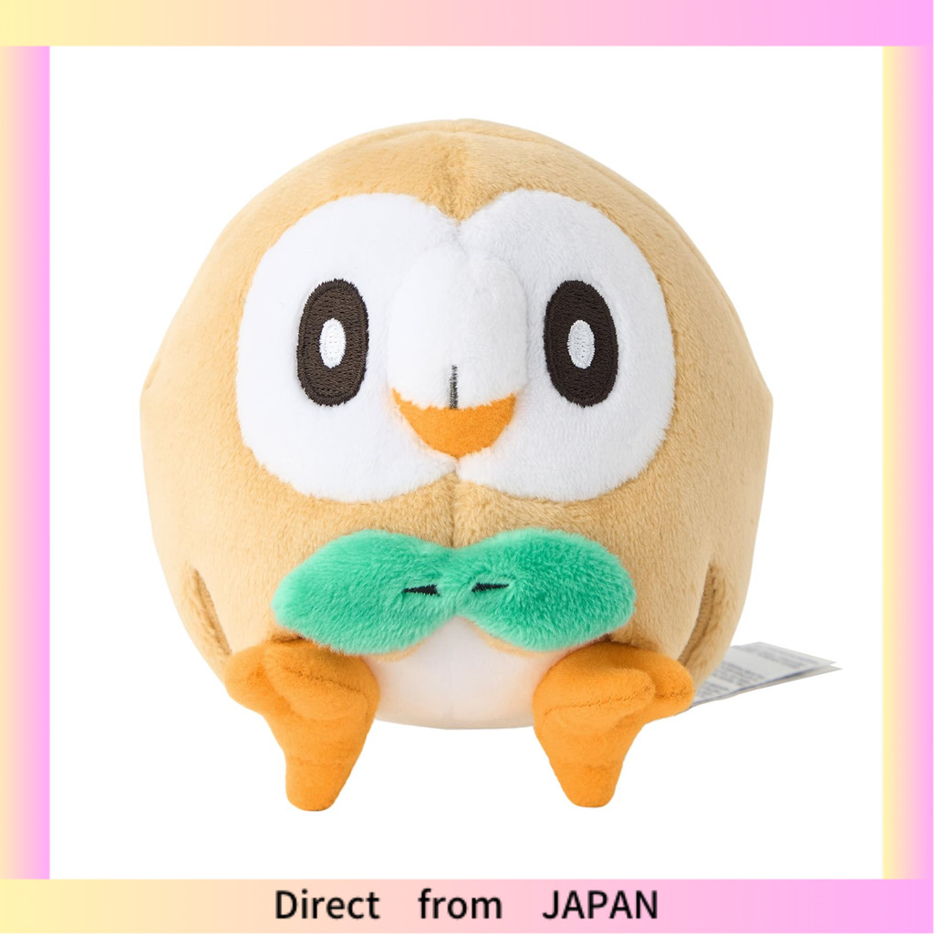 Pokemon Center Original 722 Plush Toy Pokémon fit Rowlet | Shopee ...