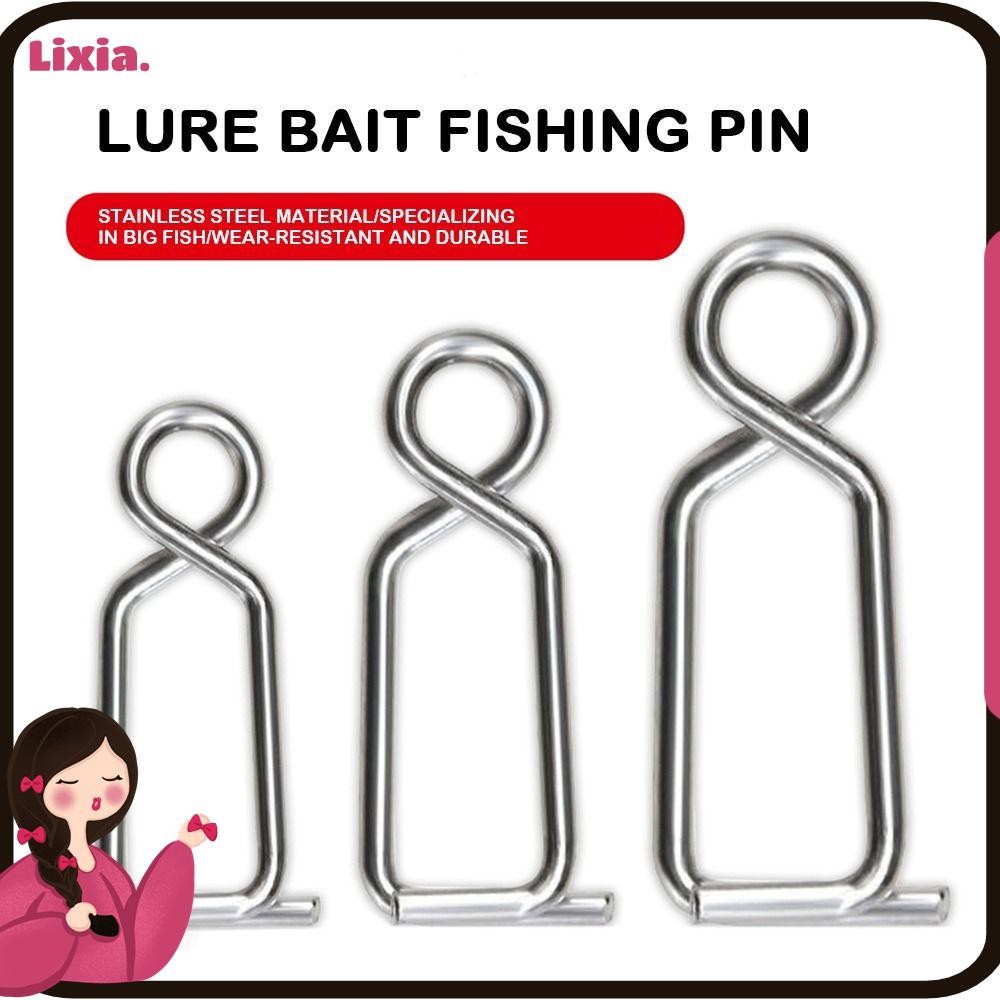 LIXIA Squid Snap, 10mm Size Stainless Steel Pearl Tataki, Connector ...