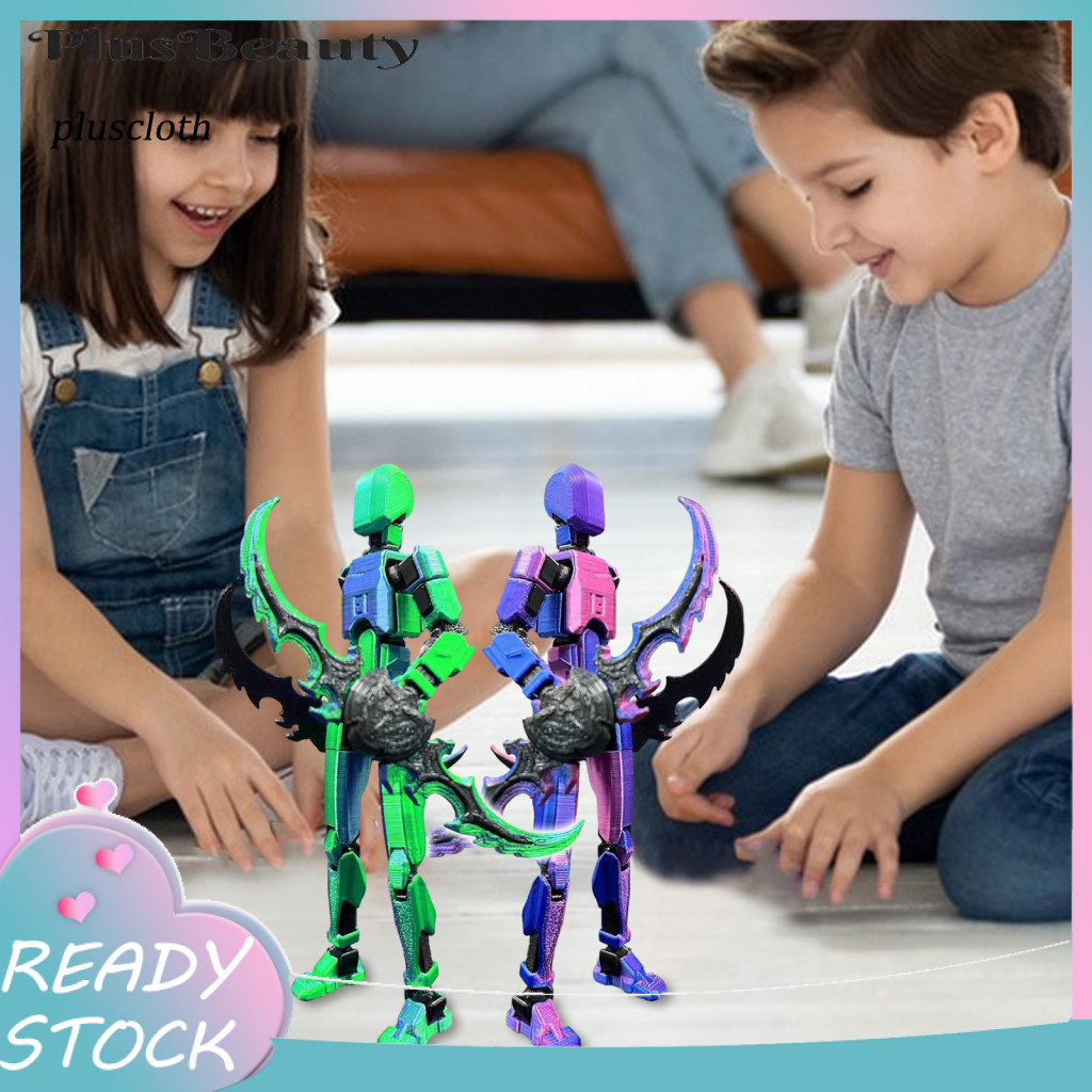 3d Printed Action Figure Robot Toy with Accessories Articulated Robot ...