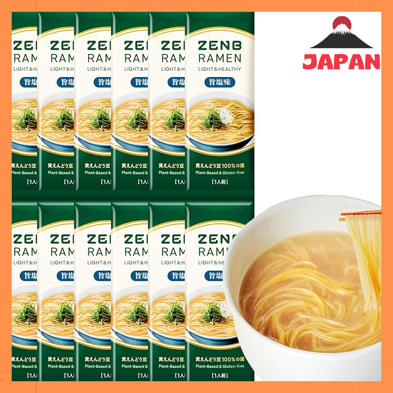 "ZENB Gluten-Free Instant Ramen Meal Kit - 6 or 12 Servings, Quick Cook ...
