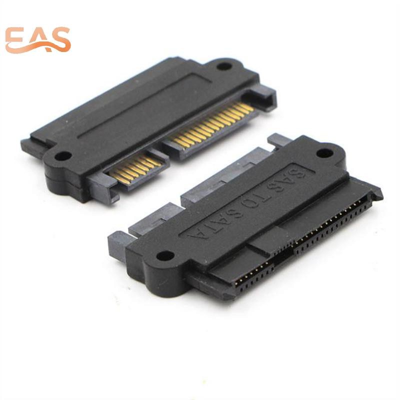 [EAS]For SAS 29 pin Female to SATA 22pin Male Adapter Converter ...