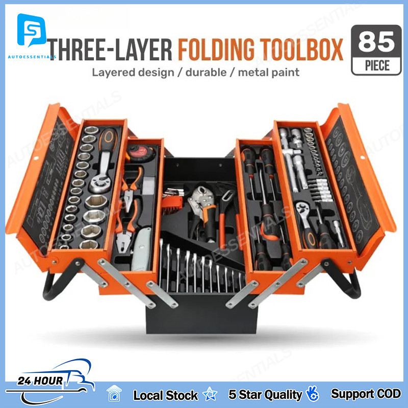 85PCS HEAVY DUTY TOOL SET Socket Wrench Set - Repair/Home Hand Tool Set ...