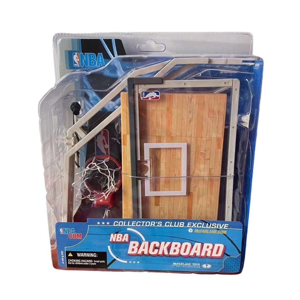 McFarlane NBA Basketball Hoop Stand Kobe Bryant LeBron James Desk ...