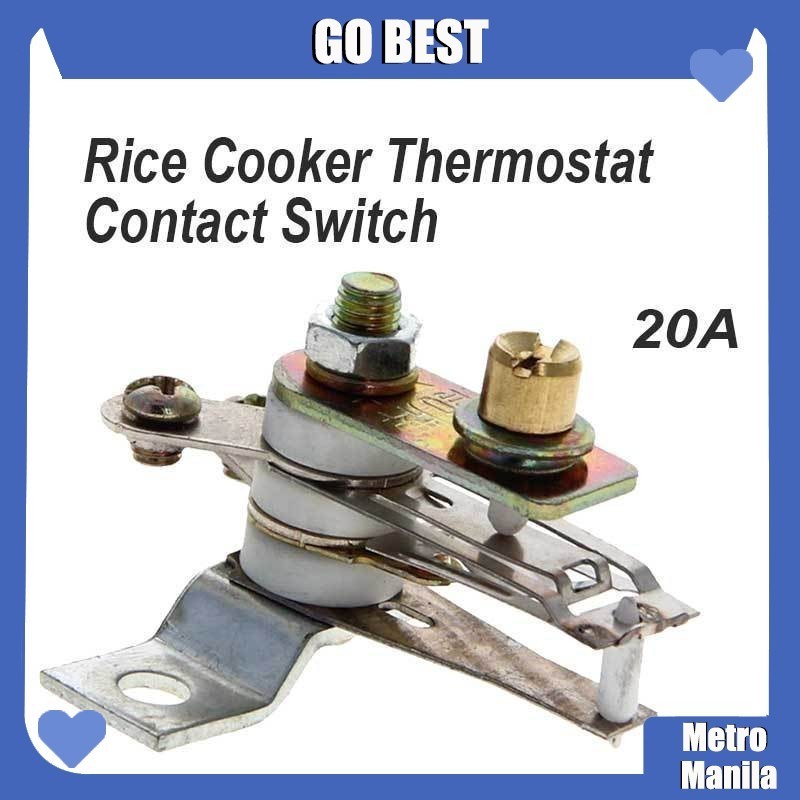 20 A Universal Rice Cooker Thermostat Contact Switch High-Power ...