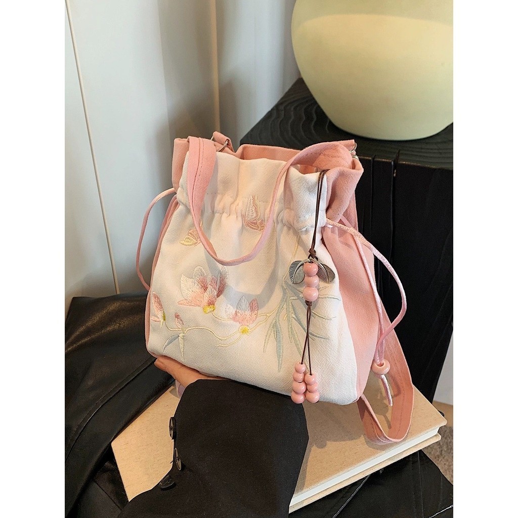 Hanfu Messenger Bag Embroidered Chinese Elements Ancient Style Bag ...