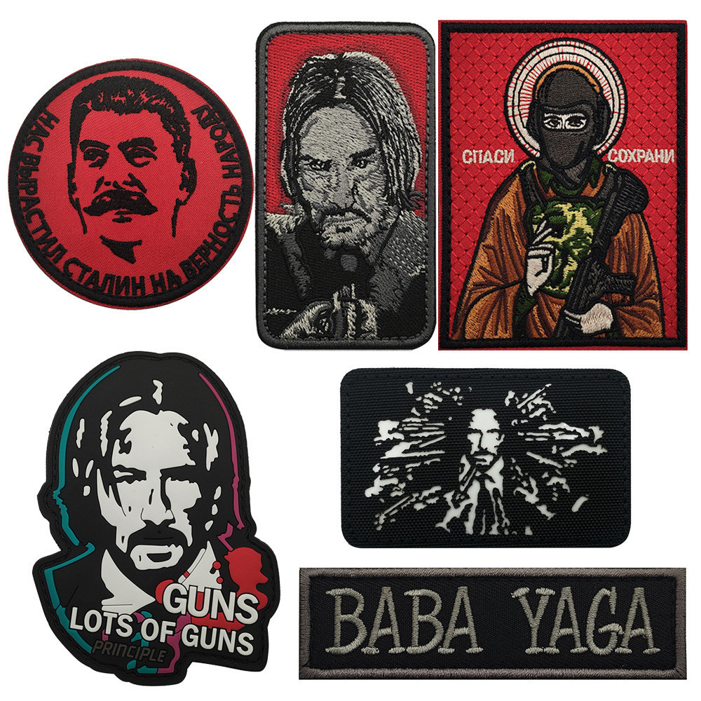 New Design Velcro Patch Character Avatar Levis Soft Rubber Badge Red ...