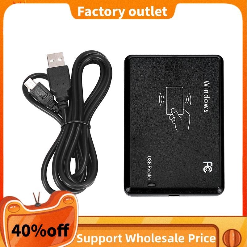 In Stock USB RFID DeskTop ID Card Reader Contactless Card Reader ...