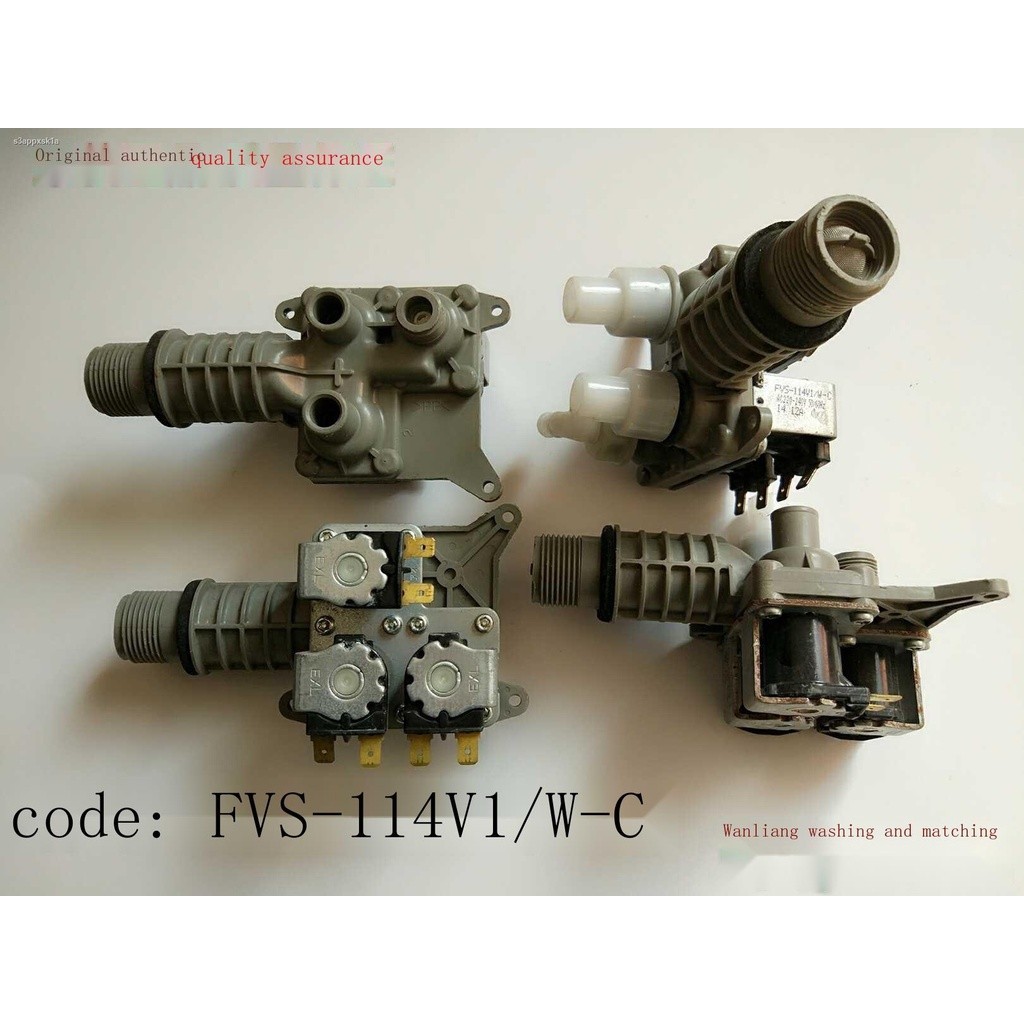 Original Panasonic drum washing machine XQG72-VD72ZS/GS/XS three-head water inlet valve FVS ...