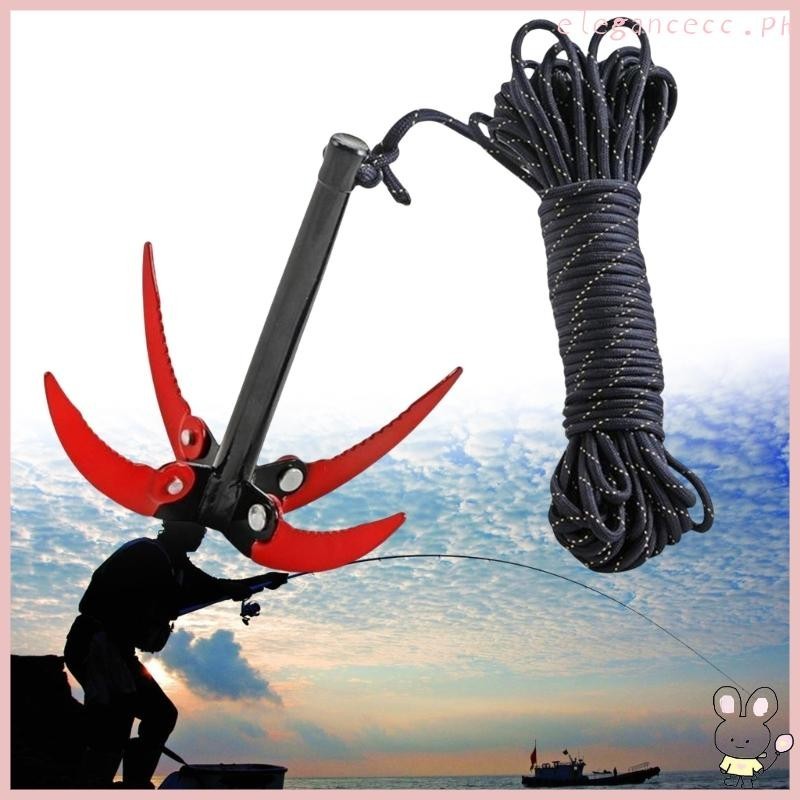 EE Folding Grass Cutter Grass Root Remover Grass Puller 4 Claw Anchors ...