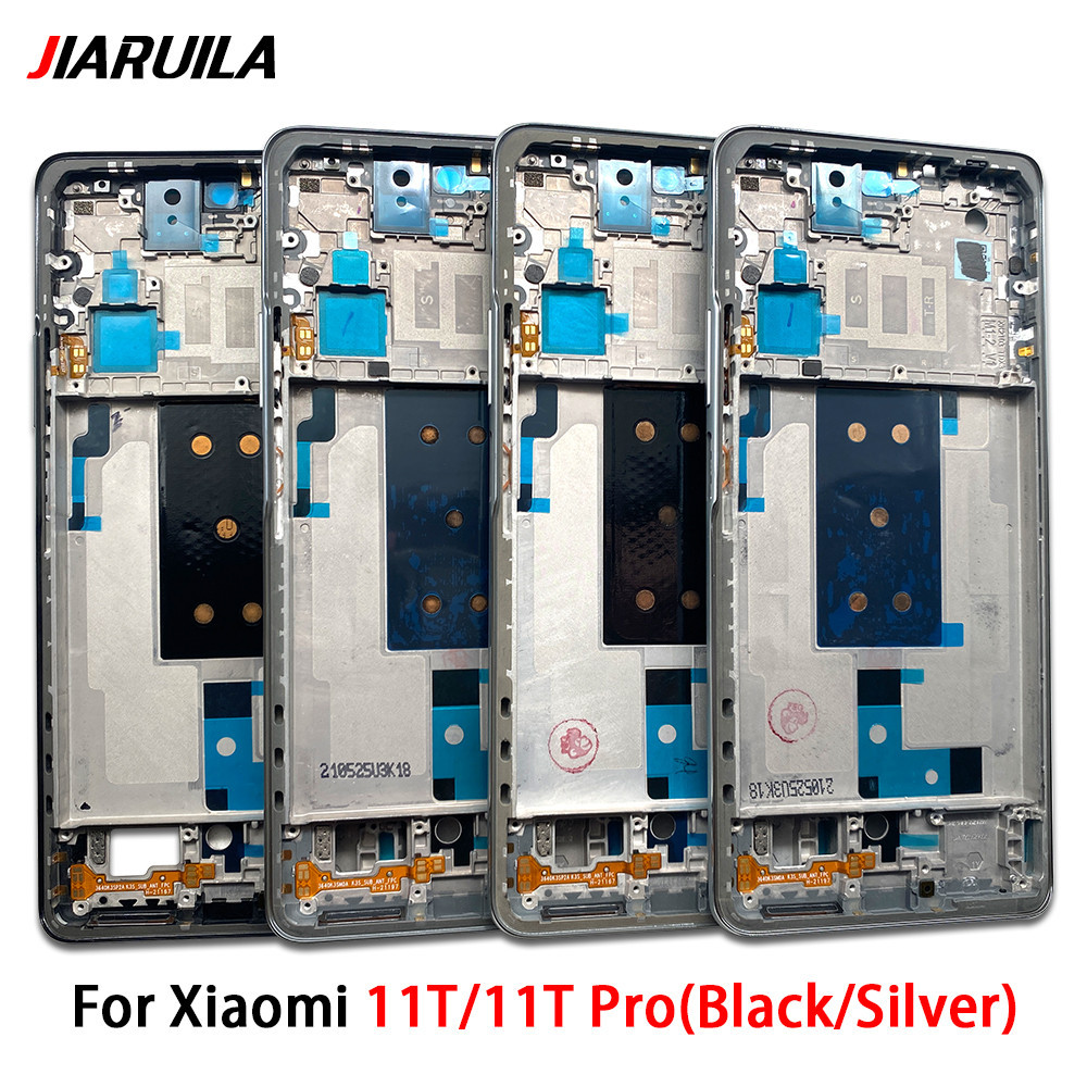 For Xiaomi Mi 11T / Mi 11T Pro LCD Housing Middle Faceplate Frame Bezel ...