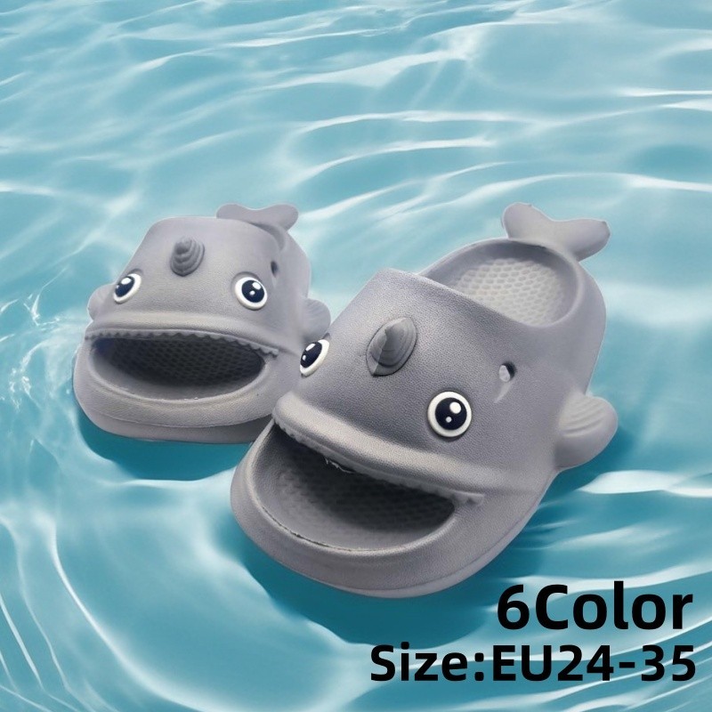 GTX Fashion Slipper For kid Funny Dolphin EVA Soft And Comfort Anti ...