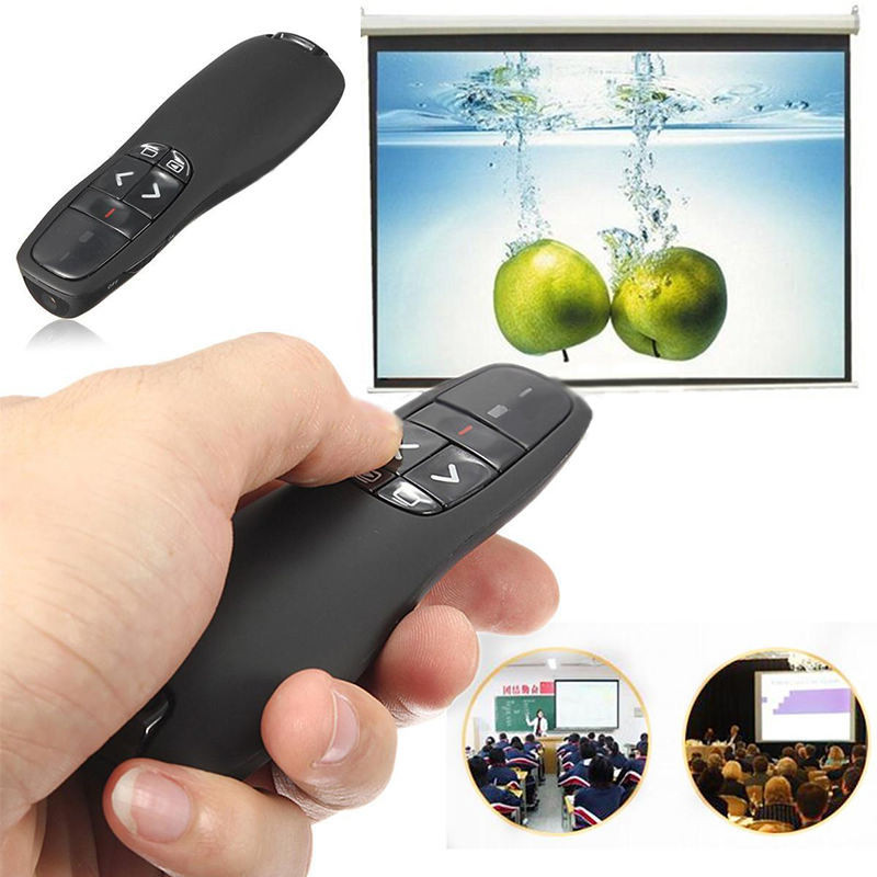 2.4GHz USB Wireless Remote Control Presentation Mouse Presenter PPT ...