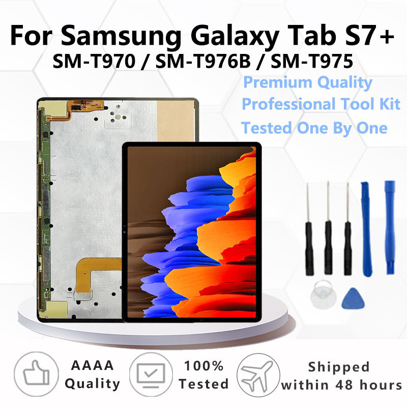 OEM For Samsung Galaxy Tab S7+ S7 Plus T970/T976B/T975 AMOLED Touch ...