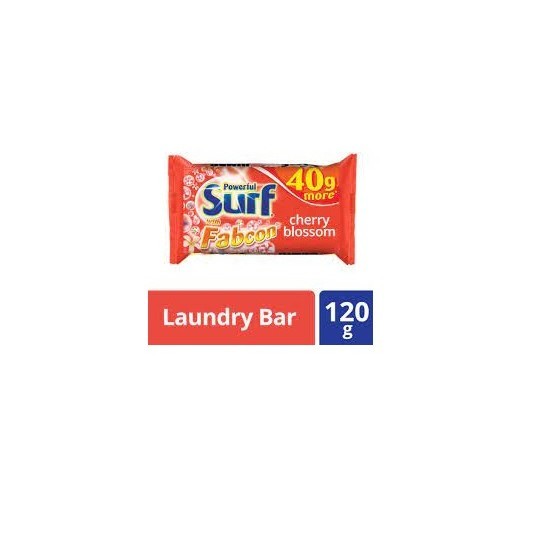 Surf Bar w/ Fabcon Cherry Blossom Red 120g | Shopee Philippines