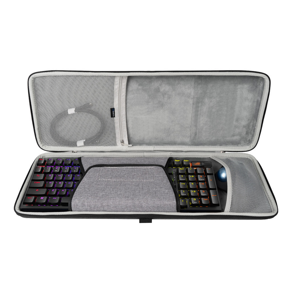 Geekria Hard Case for 100 Keys Keyboard and Mouse Combo Case, Hard ...
