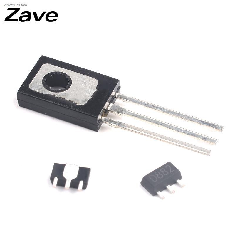 Straight plug/SMD NEC B772/D882 transistor 2SD882TO-126 Audio amplifier ...