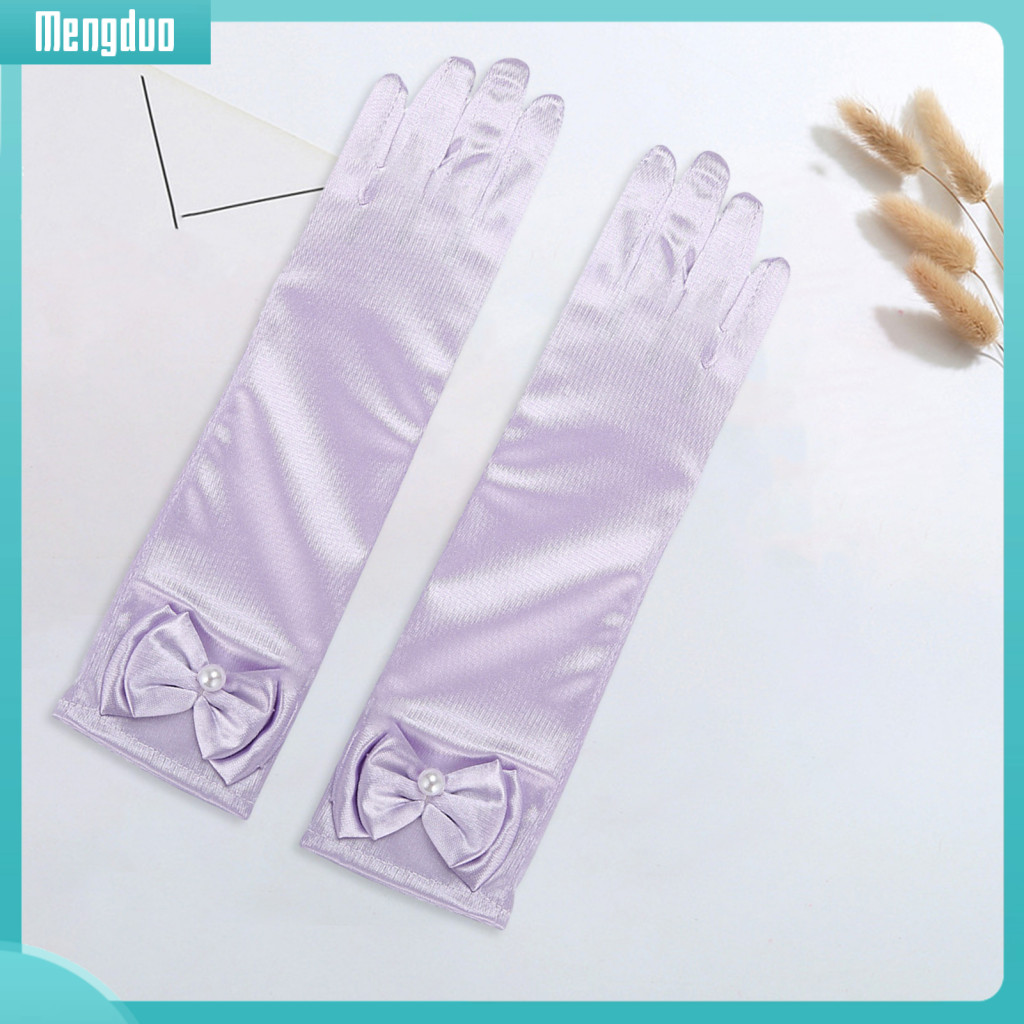DUO| Cosplay Gloves for Children Princess Dress Gloves Girls Princess ...