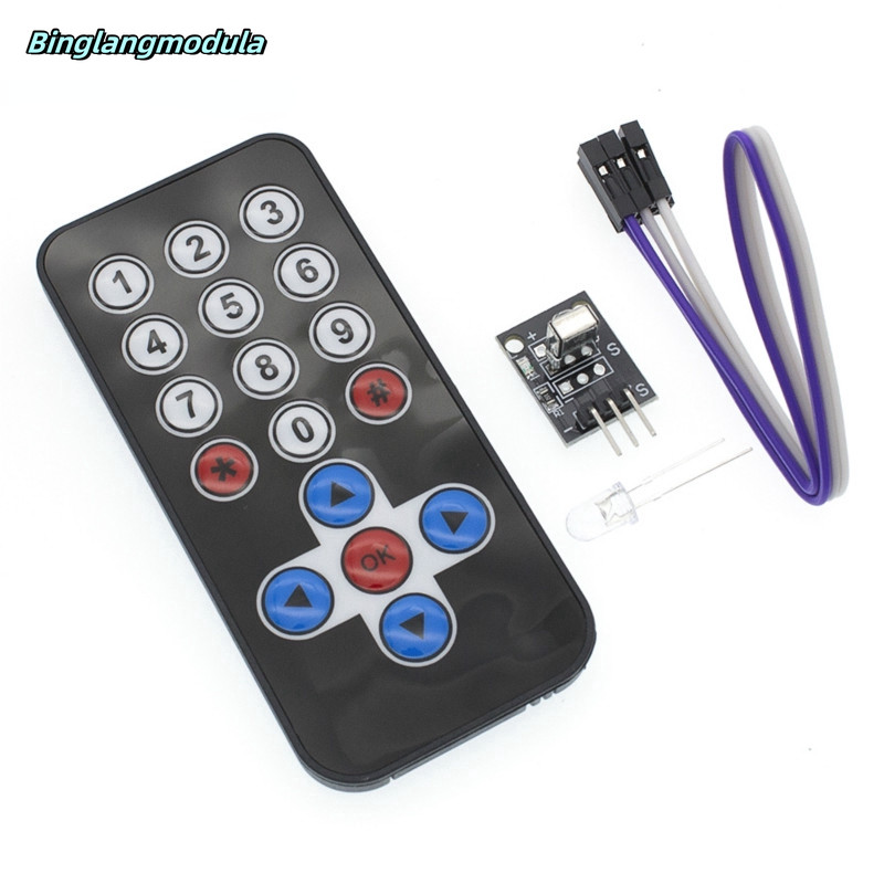Infrared IR Wireless Remote Control Module Kits DIY Kit HX1838 For ...