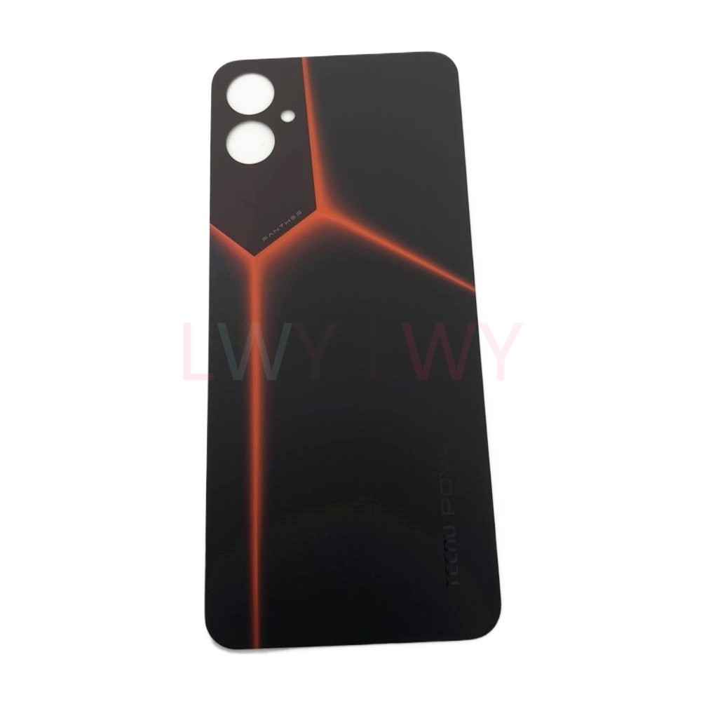 Back Battery Cover Housing Case for Tecno Pova 4 LG7n LG7 Repair Parts ...