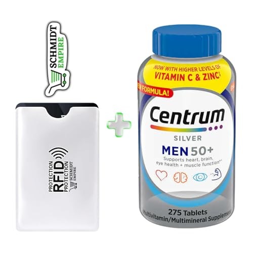 Centrum Silver Men 50+ Multivitamin, 275 Tablets - Senior Multivitamin ...