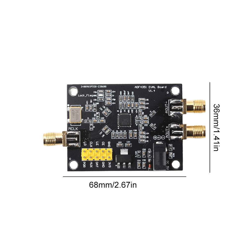 35M-4.4GHz PLL RF Signal Source ADF4350/ADF4351 Phase Locked Loop Frequency Synthesizer SMA ...