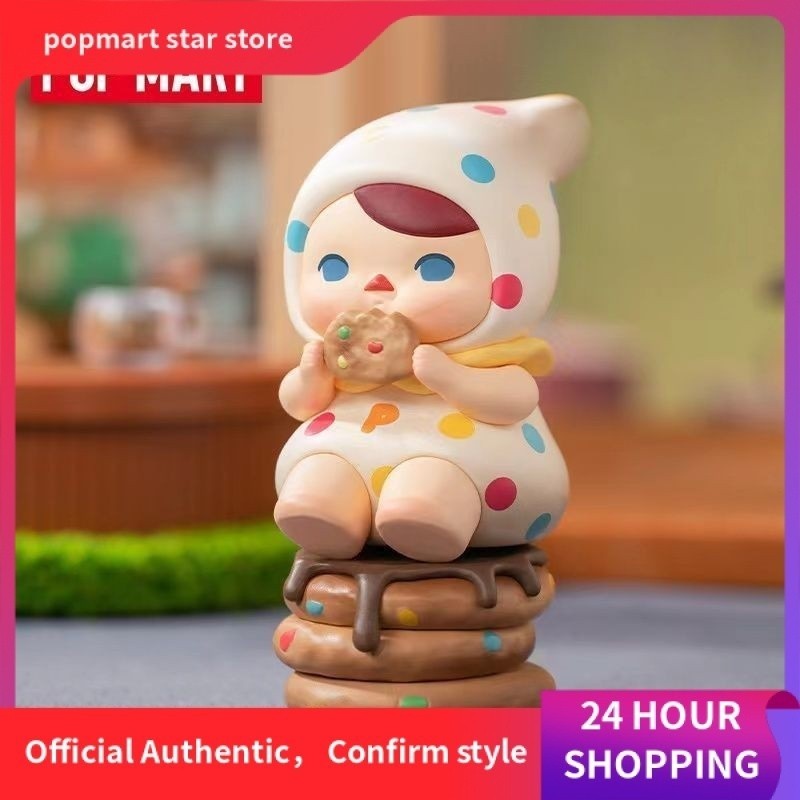 [Official genuine] figures PopMart Pucky elf bunny cafe series toys ...