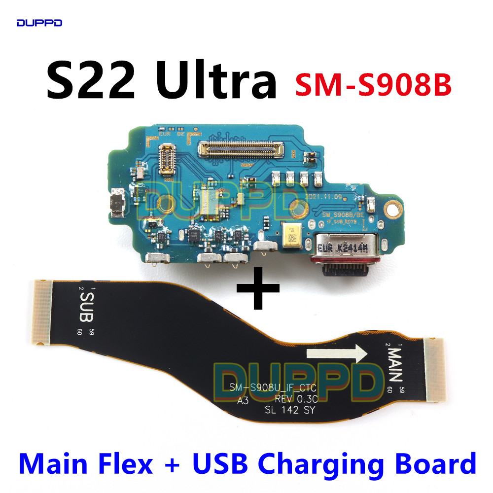 Main Motherboard Charging Port Dock Connector Board Flex For Samsung ...