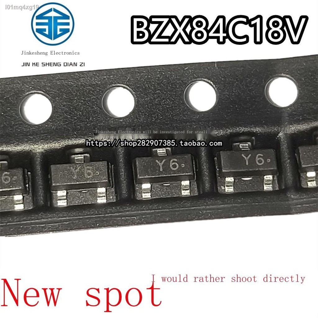 Pabrika☆BZX84C 18V 18V SOT-23 Silkscreen: Y6 Zener Diode SMD Triode | Shopee Philippines
