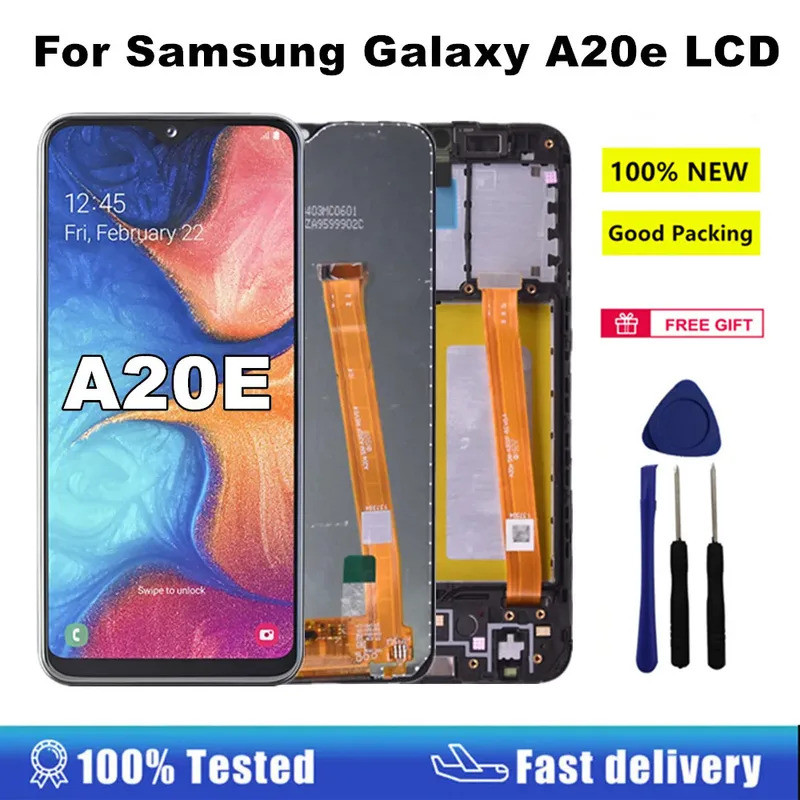 A20e LCD For Samsung Galaxy A20e LCD Display Touch Screen Digitizer ...