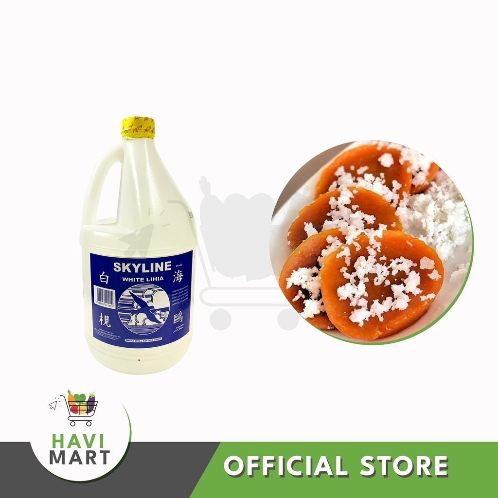 PH HAVI MART Skyline White Lihia (Lye Water) 1Gallon (For Puto ...