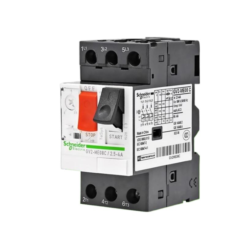 Schneider motor circuit breaker GV2-ME08C protector 07c/14c/16c20CA motor protection on | Shopee ...
