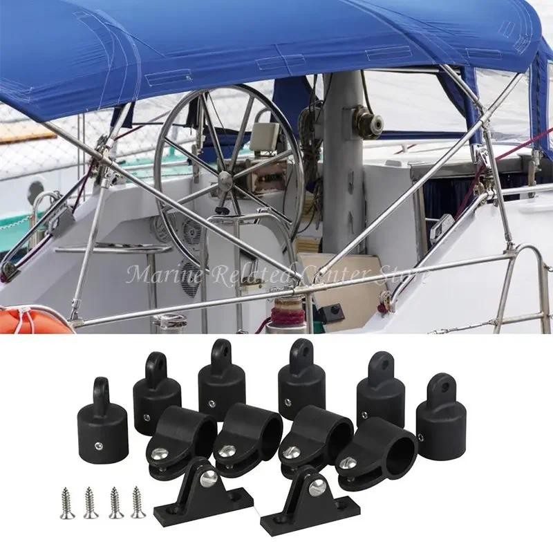 12 Pcs Nylon Marine Boat Bimini Top Hardware Fittings Set Eye End Cap ...