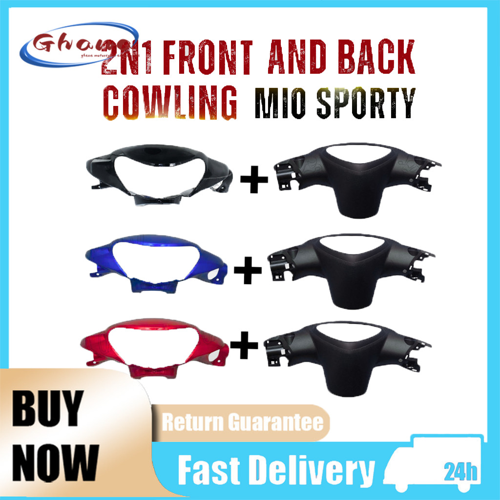 [GHANA] MOTORCYCLE 2N1 FRONT COWLING AND BACK COWLING FOR MIO AMORE ...