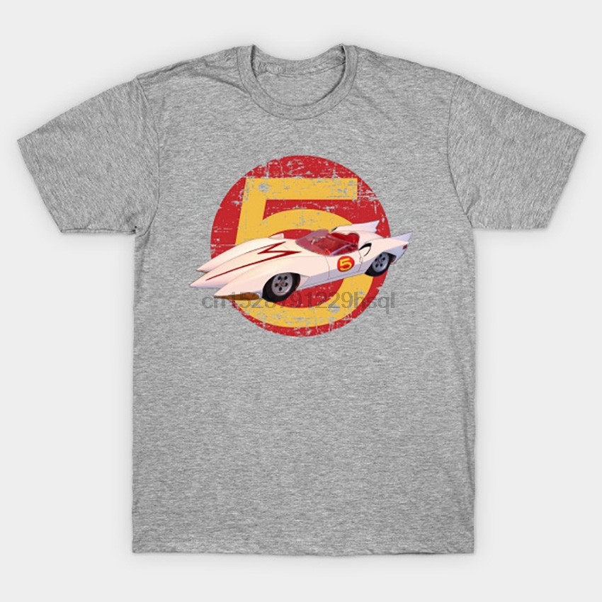 Mach 5 - Distressed T Shirt Speed Racer tshirt race mach5 mammoth car ...