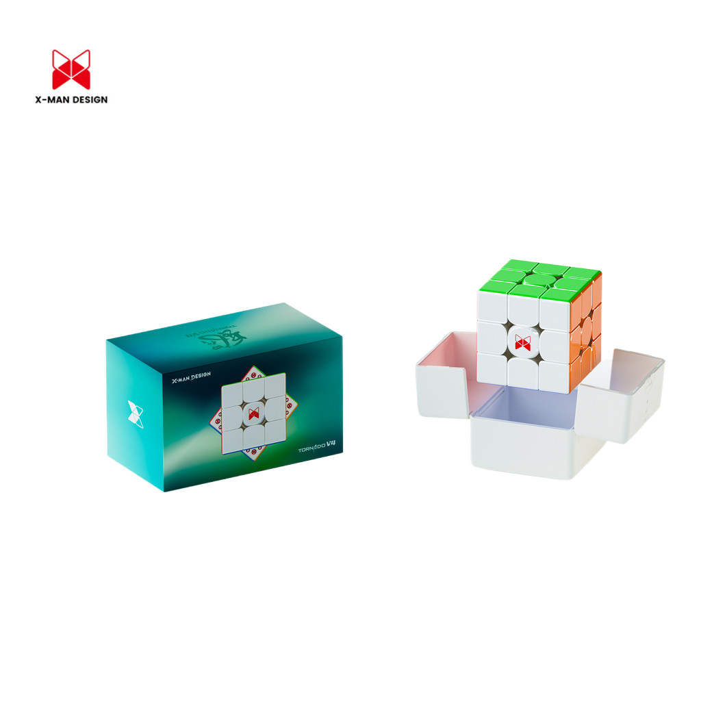 Qiyi X-Man Tornado V4 3x3 Speed Cube Pioneer UV Coating 3 by 3 Budget ...