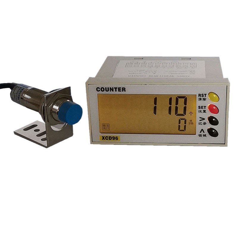 Liquid crystal display with recording function speed counting meter ...