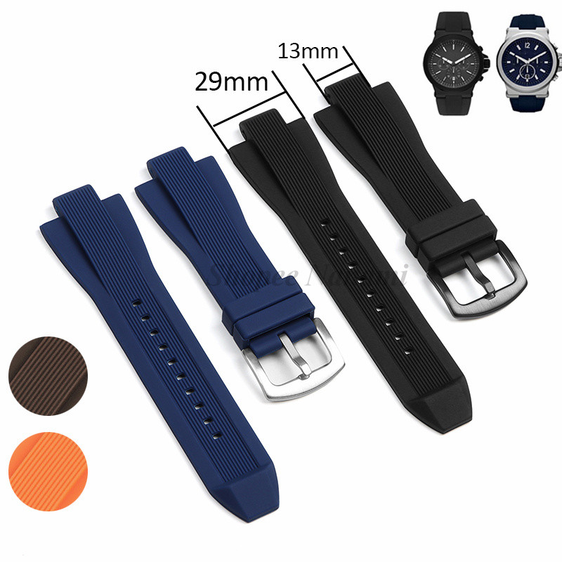 13mmx29mm Silicone Watch Strap for MK8184 MK8152 MK9020 MK 8295 8296 ...