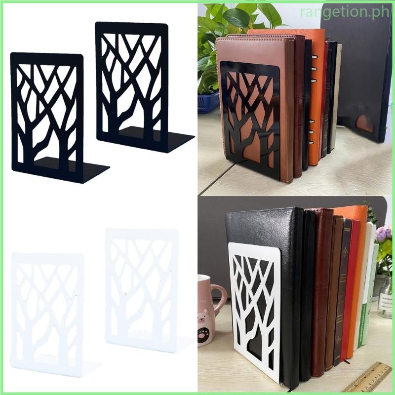 RAN Multifunctional Book End Desk Bookshelf Book Stoppers Metal ...