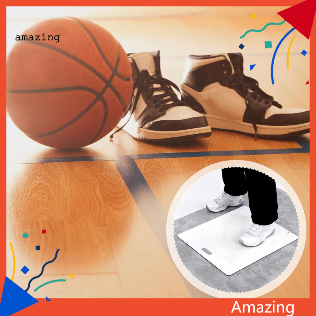 [AM] Basketball Shoe Traction Pad Basketball Sticky Adhesive Mat Highly ...