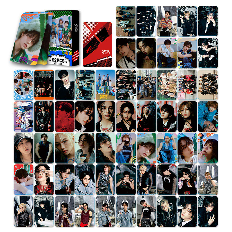 92-96pcs STRAY KIDS JJAM ATE Lomo Cards Lose My Breath skz Toy World ...