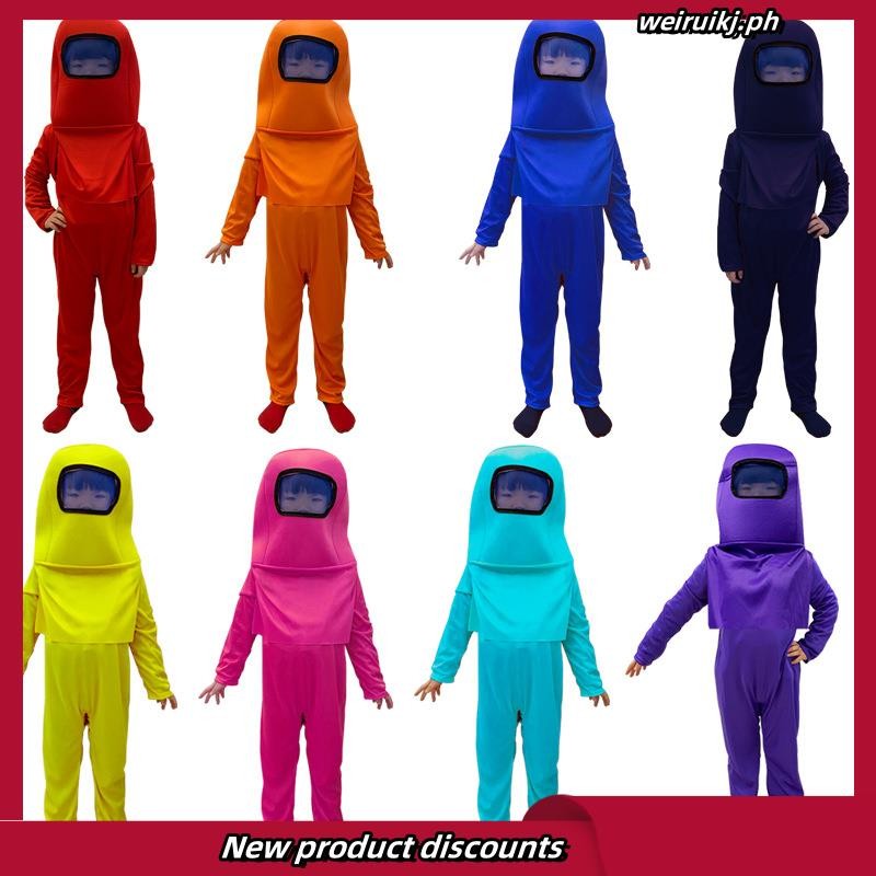3pcs Kids Among Us Cosplay Costume Children Halloween Party Show ...