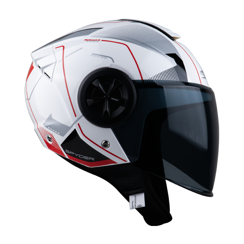 Spyder Reboot 2 G - SA LUCID Open Face Helmet (FREE CLEAR VISOR ...