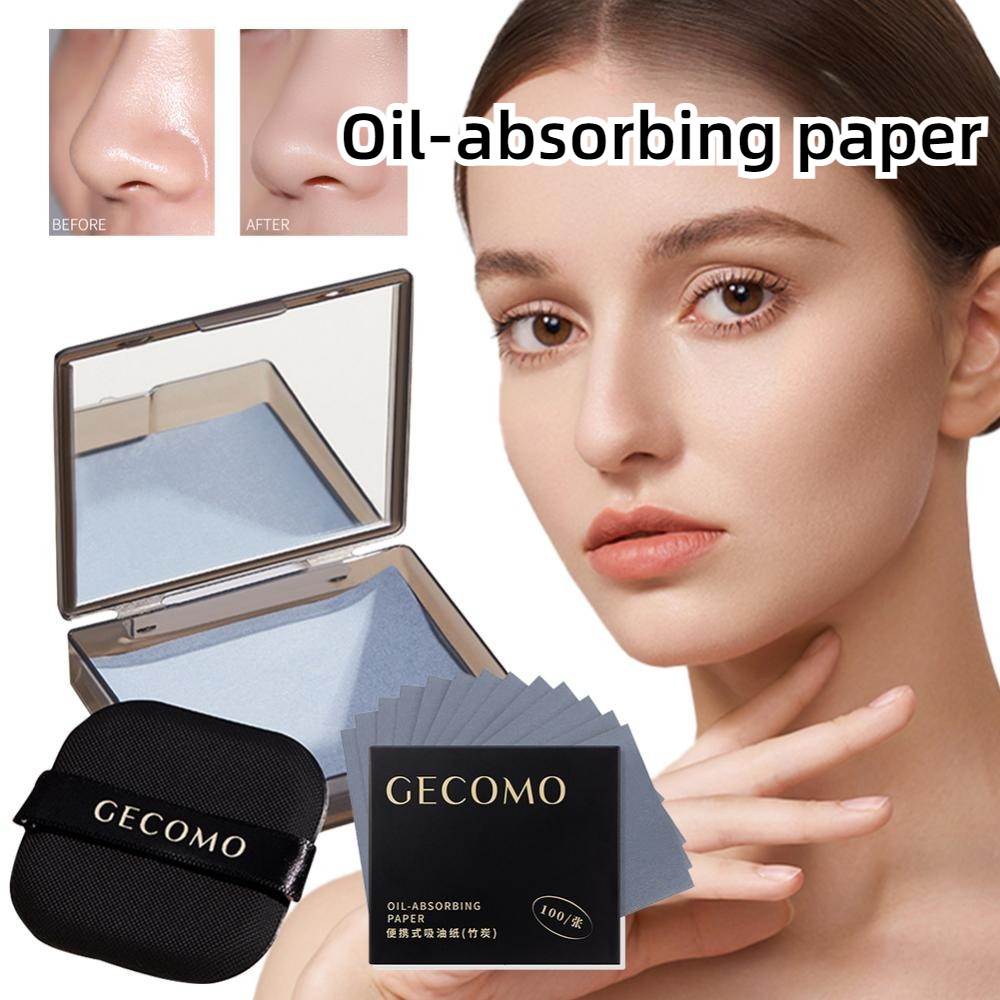 Portable Oil-absorbing Paper NEW Micro-parmboo charcoal paper blotting ...