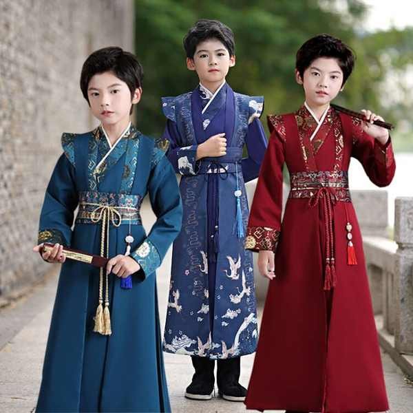 korean costume for kids boy Boys' Tang Costumes, Hanfu, Autumn Men's ...
