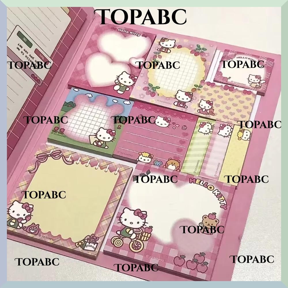 TOP Cartoon Notepad, Kawaii Sanrio Hello Kitty Convenience Book ...
