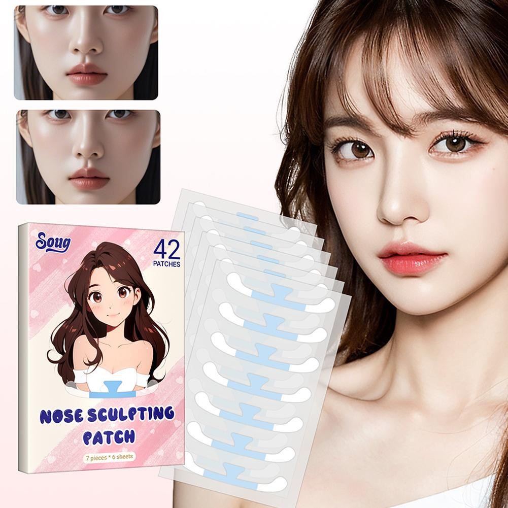 Soug Invisible Shrinking Nose Wing Stickers Waterproof Adhesive Tape ...