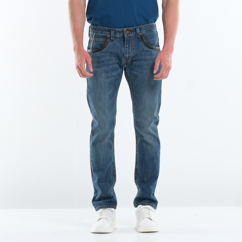 Lee Slim Straight Denim Jeans for Men | Shopee Philippines